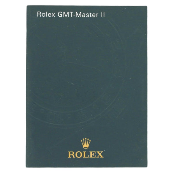 Rolex Instruction Manual GMT-Master II (Older Version - discontinued ...